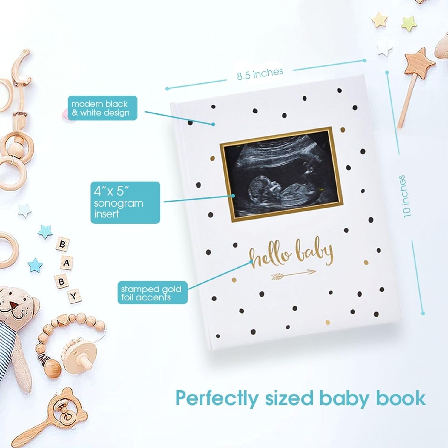 Baby First 5 Years Memory Book – babybuzzlb